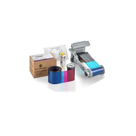 RIBBON COLOR DE CASSETTE YMCKT 500 IMPRESIONES SIGMA DS1/DS2 PREFILLED